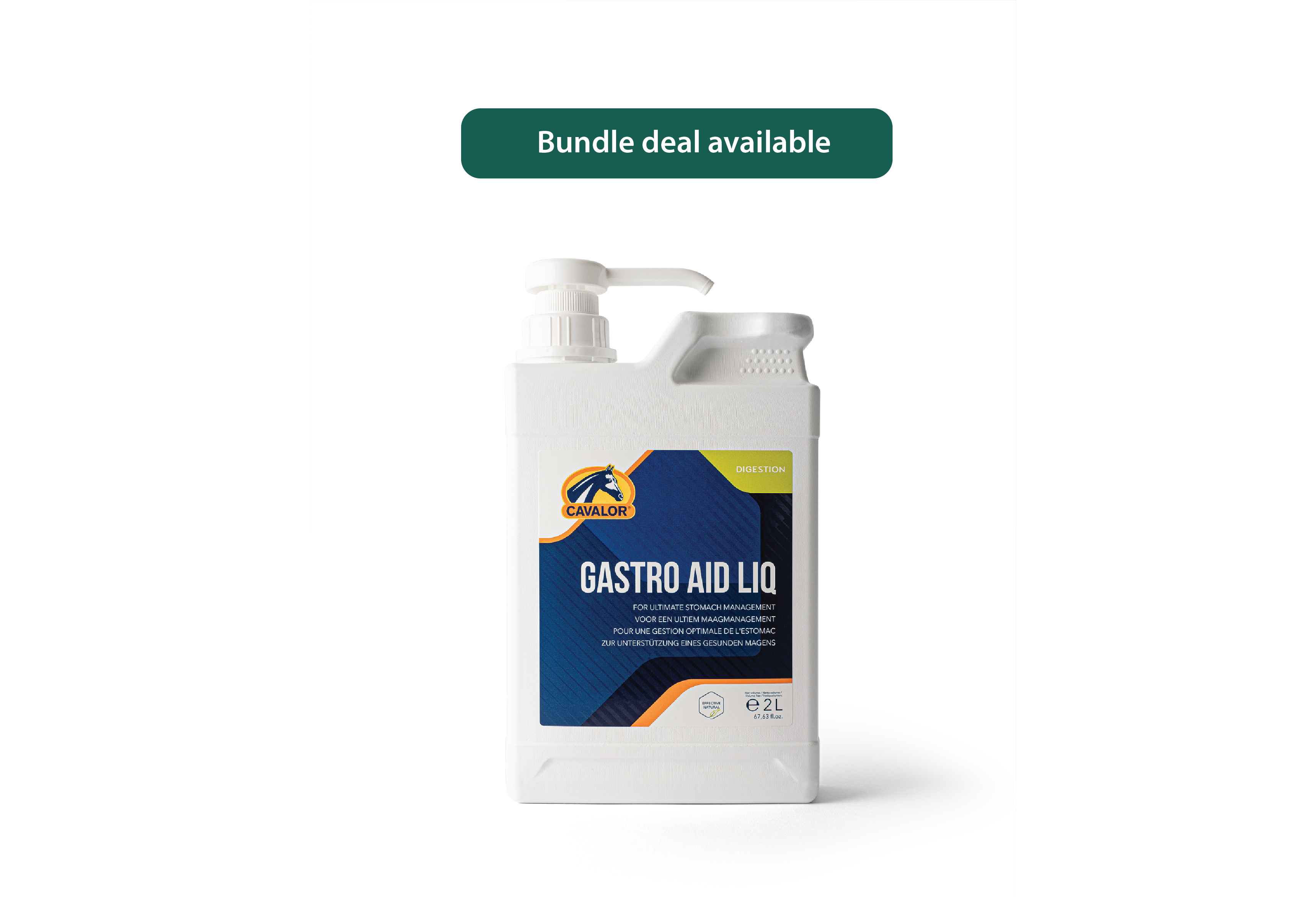 Gastro Aid Liq + Pump – Cavalor Equicare
