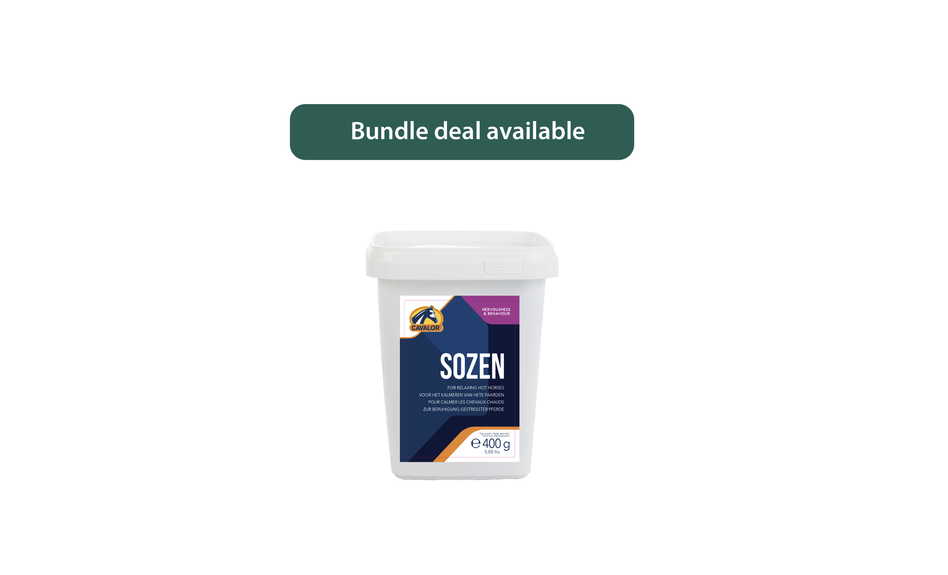 SoZen - Natural Stress Relief – Cavalor Equicare